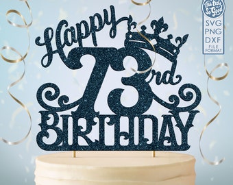 Happy 73rd Birthday - Etsy