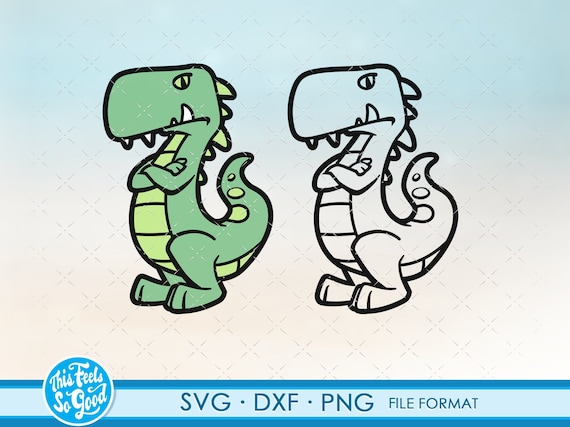 Funny Angry Dinosaur SVG Mad Dinosaurs Svg Files for Cricut. | Etsy