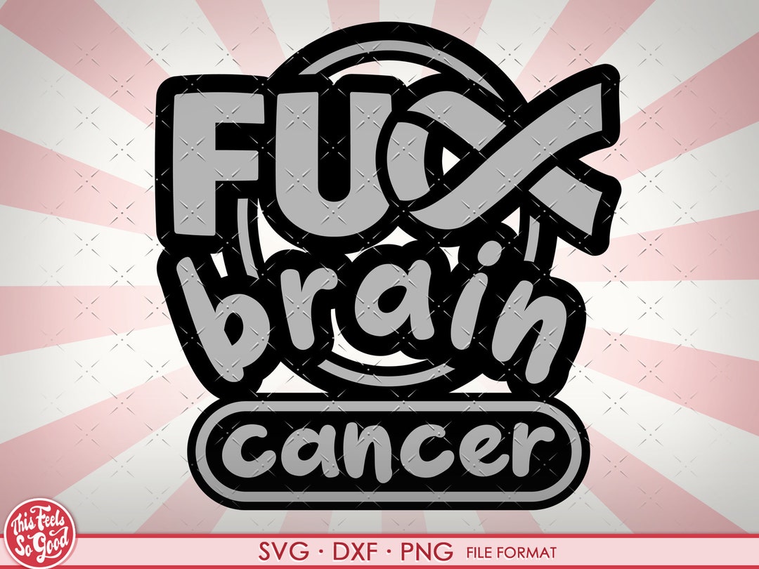 Awareness Brain Cancer Ribbon Svg Files for Cricut. Awareness Ribbon ...
