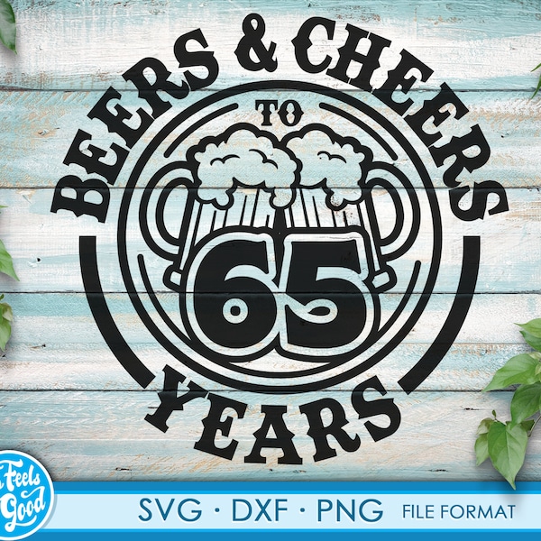 65th Birthday Svg - Etsy
