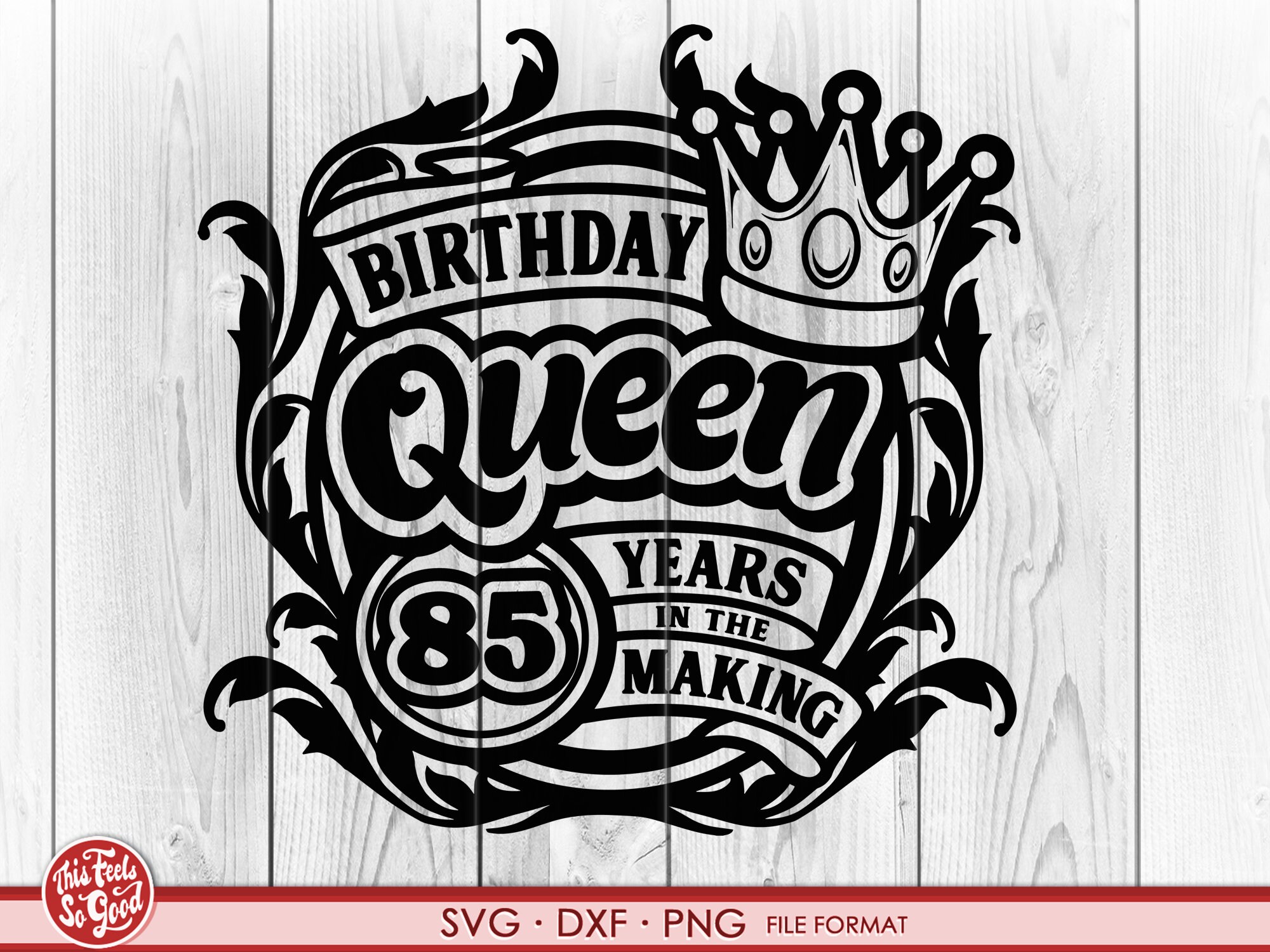 85th Birthday SVG files for Cricut. Birthday Gift 85th | Etsy