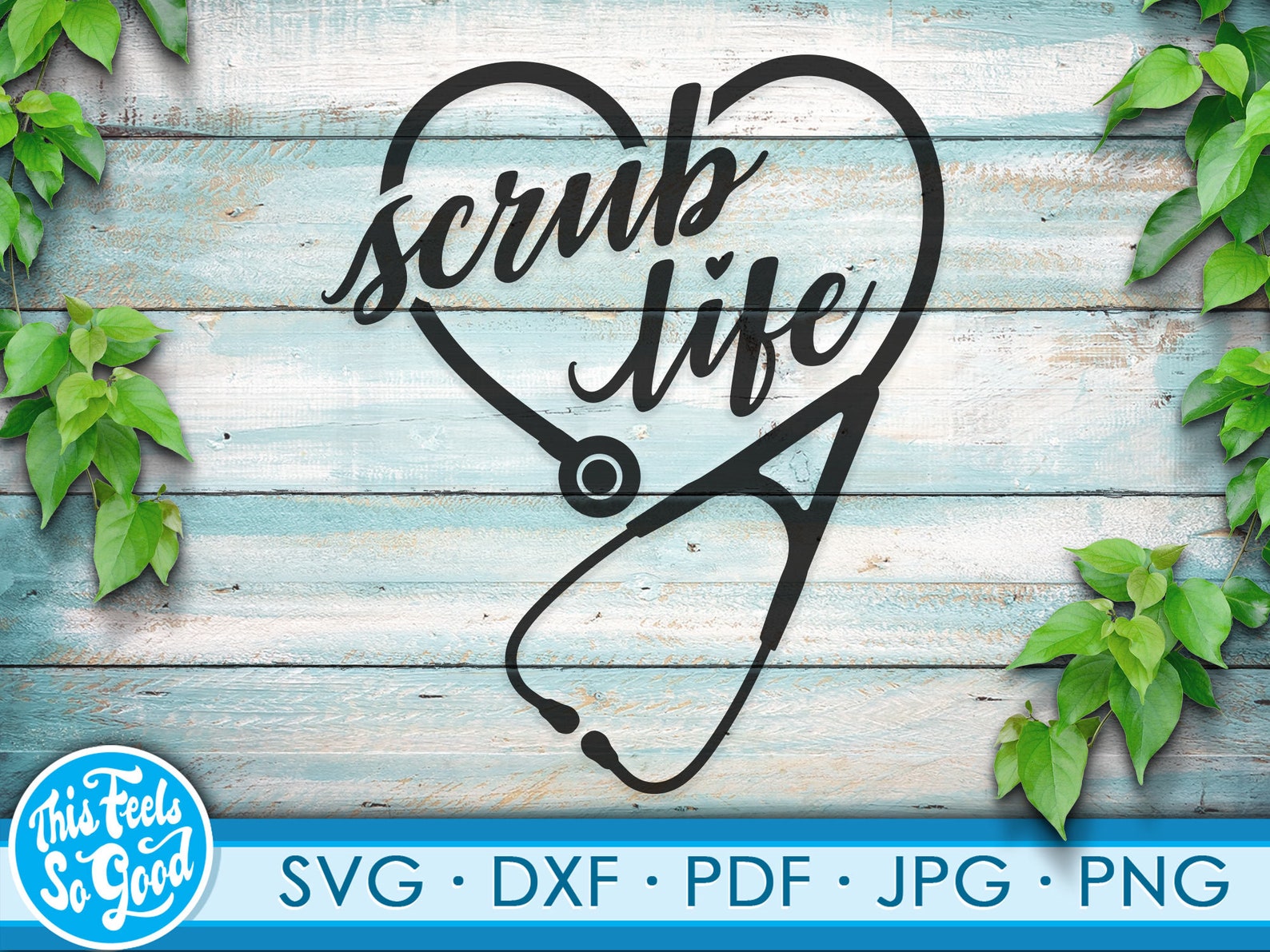 Nursing Scrub Life Svg Png Dr. Stethoscope Nurse SVG PNG Svg - Etsy