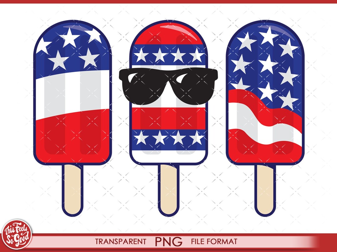 Popsicle 4th of July Png, 4th of July Png, Sublimation Png 4th July ...