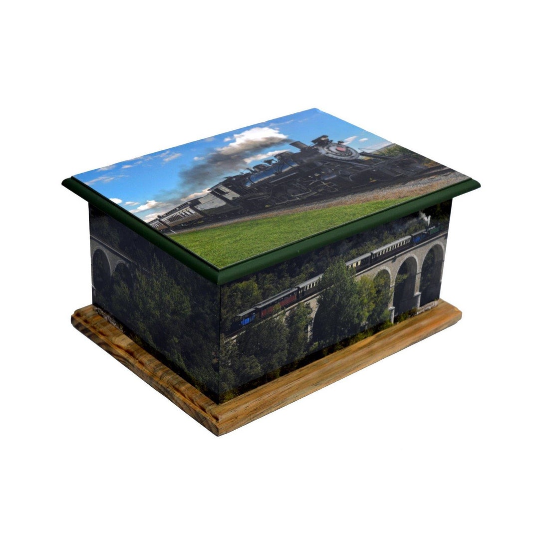 MDF Wood Casket Ashes Urn Human Adult Cremation Funeral Box - Etsy