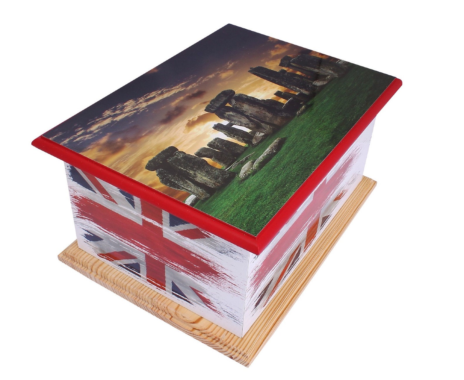 MDF Wood Casket Ashes Urn Human Adult Cremation Funeral Box UK | Etsy