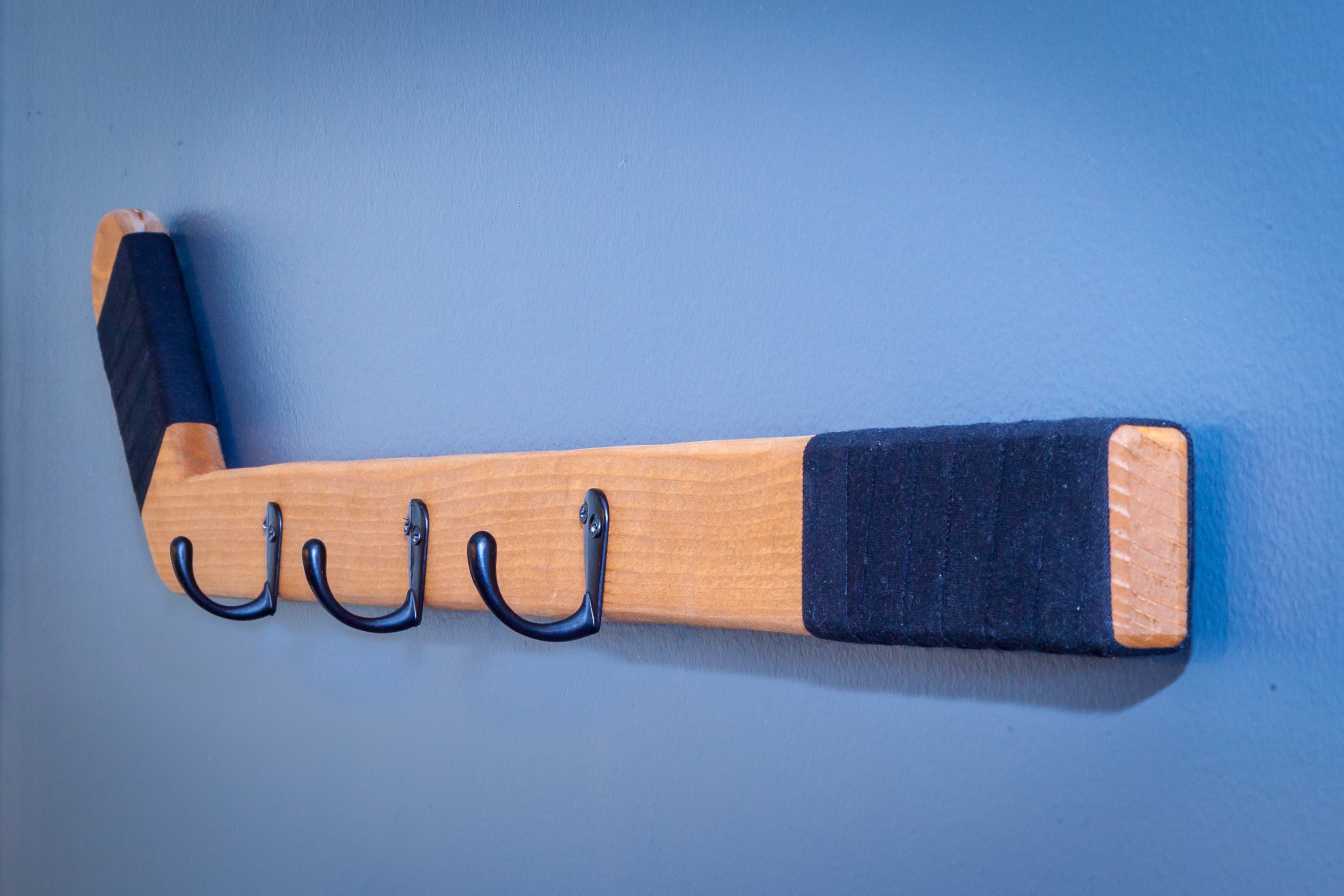 Hockey Stick Coat Rack Hanger. Optional Colors. It is Great - Etsy Canada