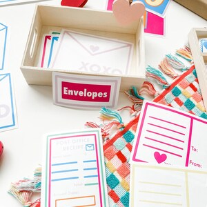 Valentines Post Office Pretend Play Printables - Etsy