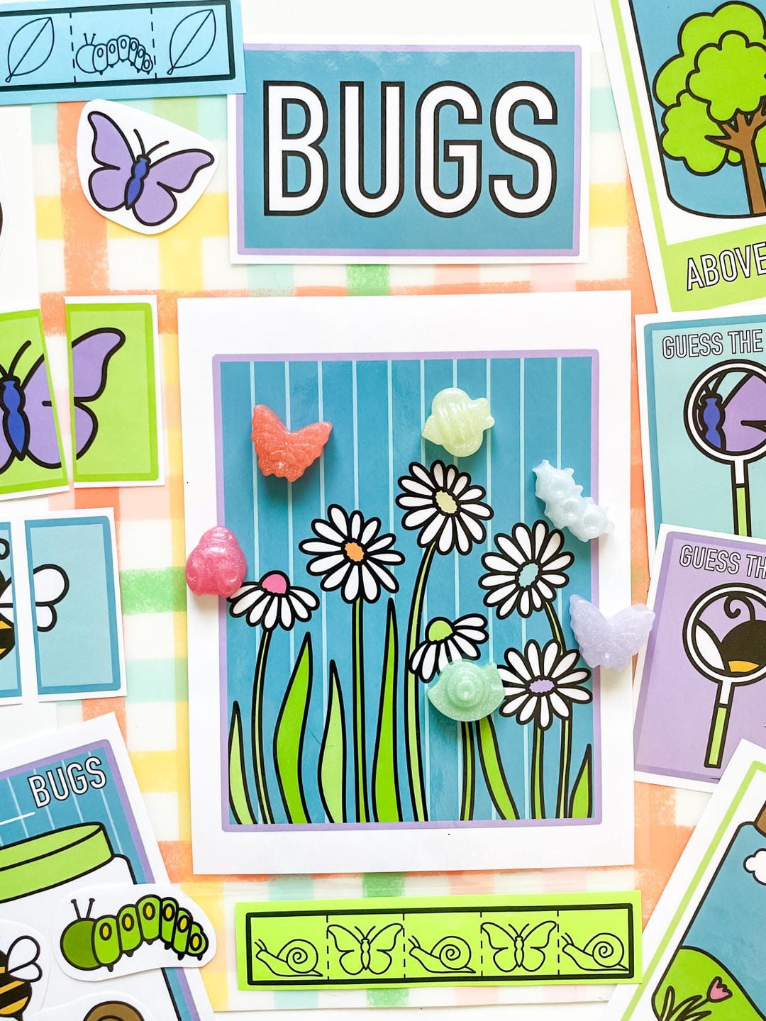 Insect Learning Bundle, Prek/kindergarten Bug Worksheets, Printable ...
