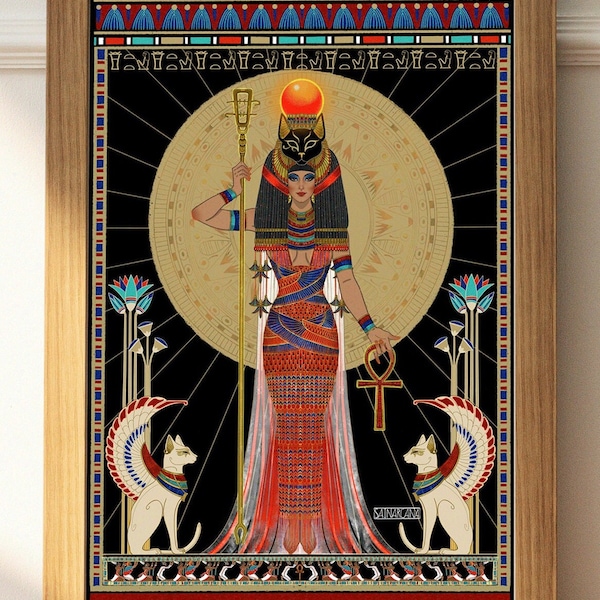 Goddess Bast - Etsy