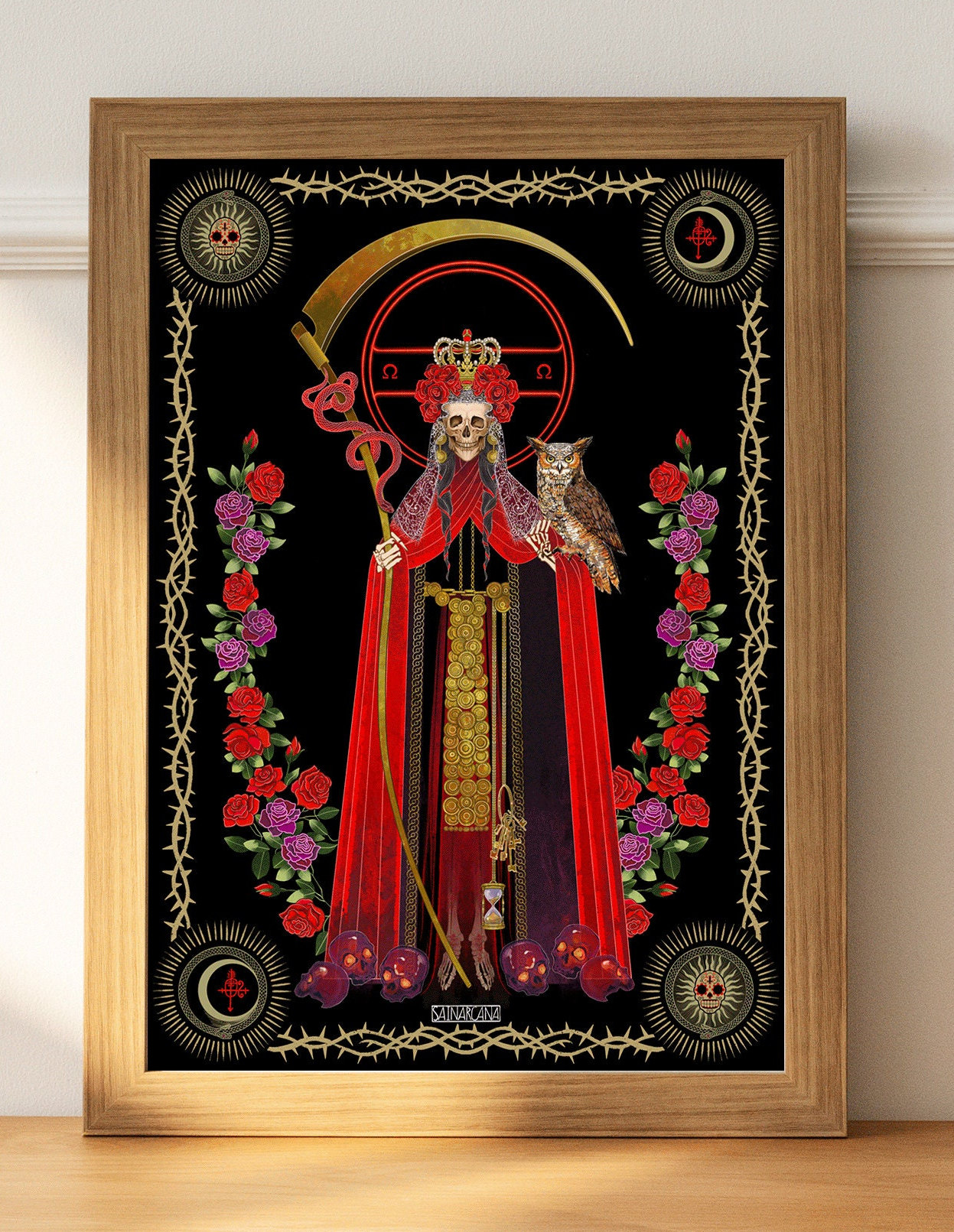 La niña blanca, santa muerte, holy death, la santa muerte, Santísima ...