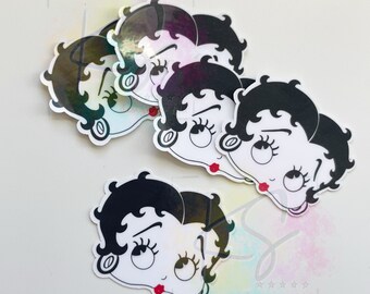 Betty Boop Car Decal | Etsy