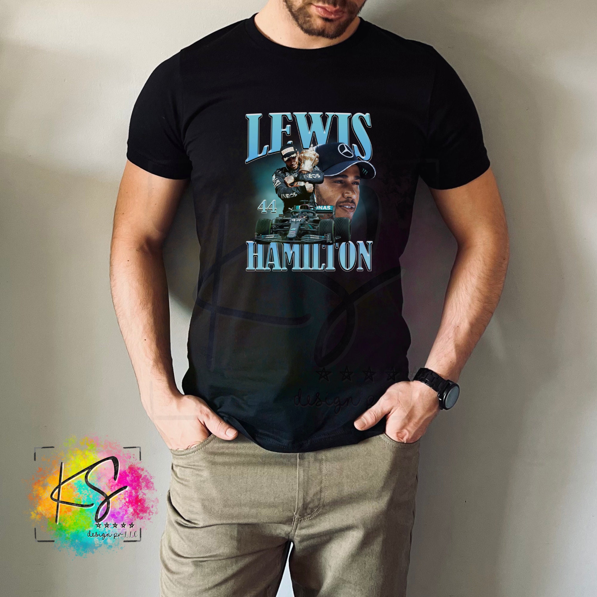 Lewis Hamilton Mercedes, Formula 1, Bootleg Vintage F1 Inspired Shirt ...
