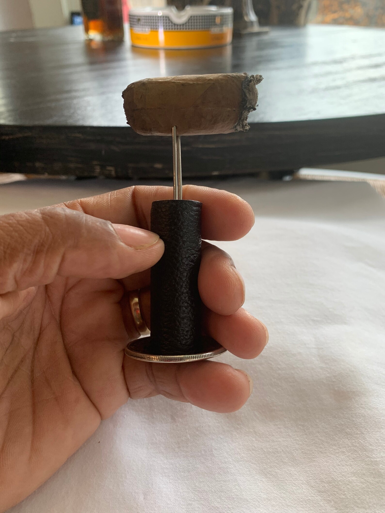 Silver Dollar Cigar NubberBe Unique Cigar Nubber Cigar | Etsy