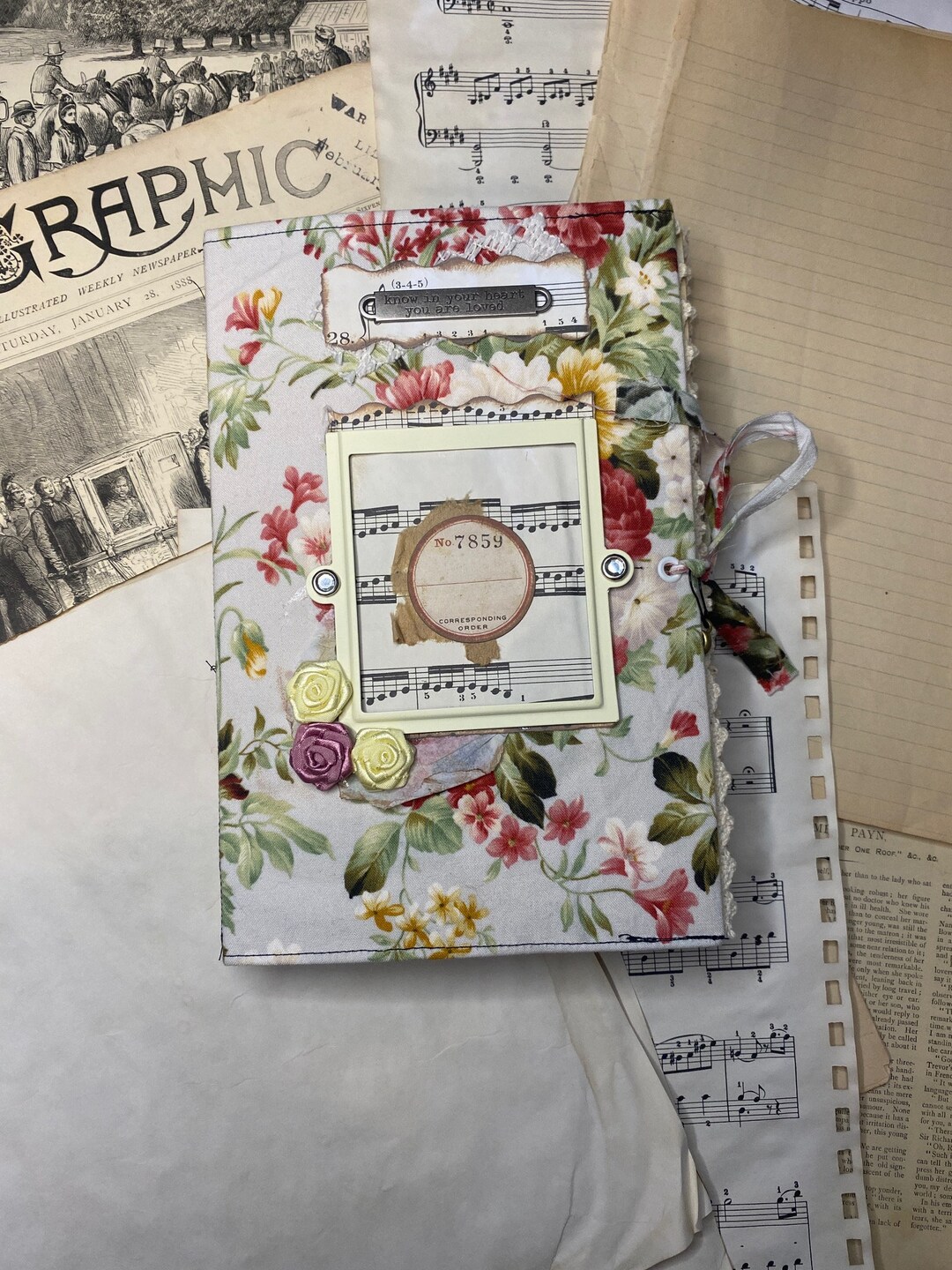 Handmade Journal/junk Jurnal - Etsy