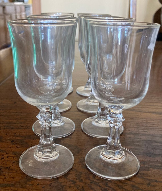 Vintage Wine Glasses | Etsy