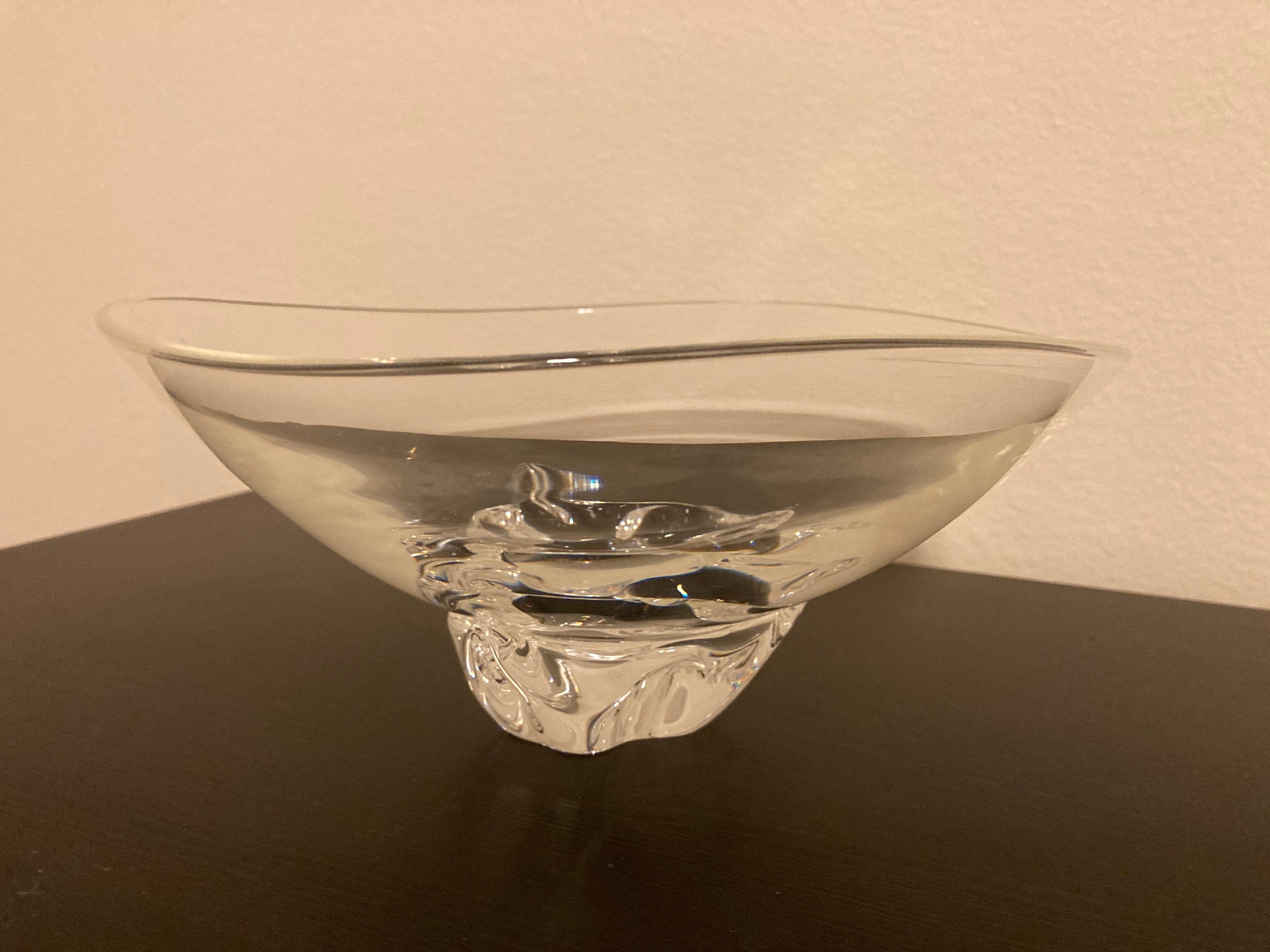 Steuben Crystal Bowl 10" X 4" - Etsy Canada