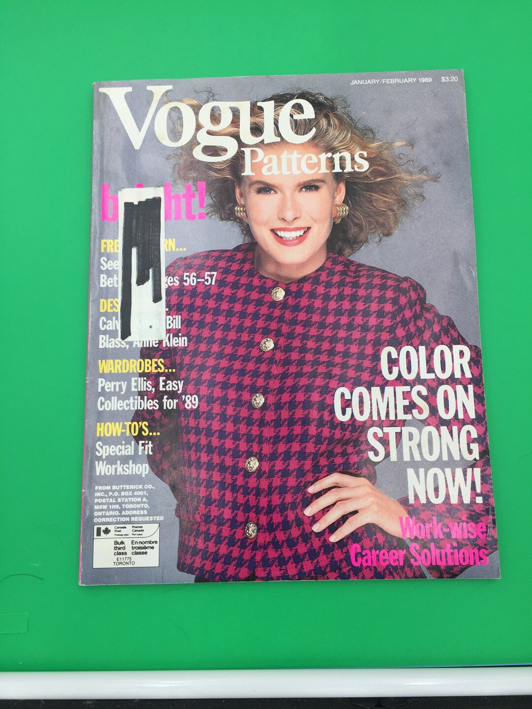 Vintage Vogue Patterns Magazine in Very Good Condition January/february ...