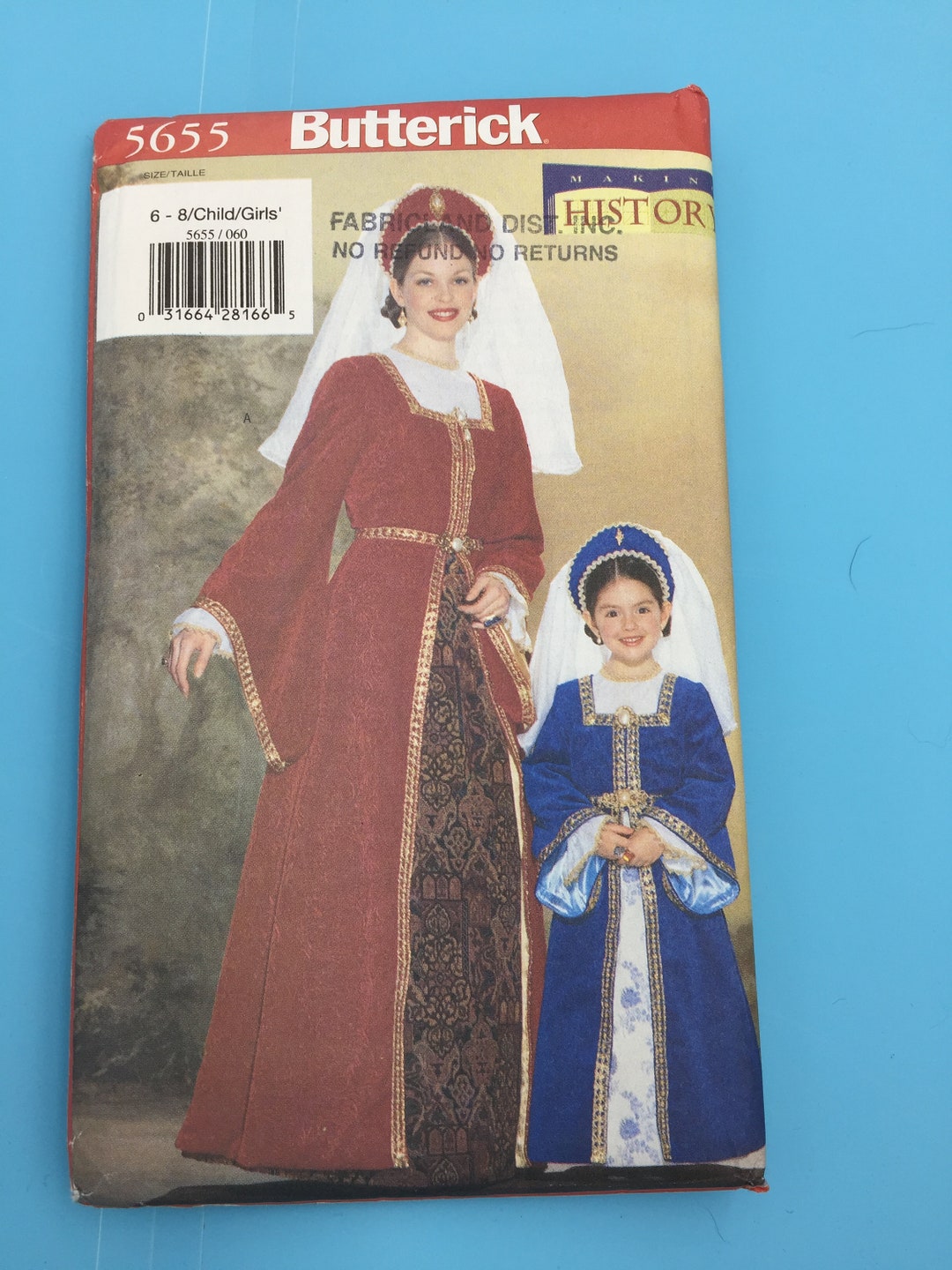 5655 Vintage 1998 Butterick Sewing Pattern Making History - Etsy