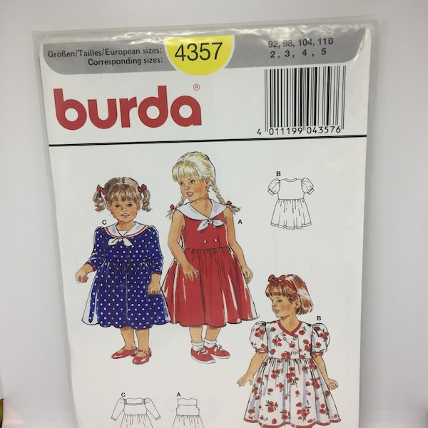 Burda Pattern - Etsy