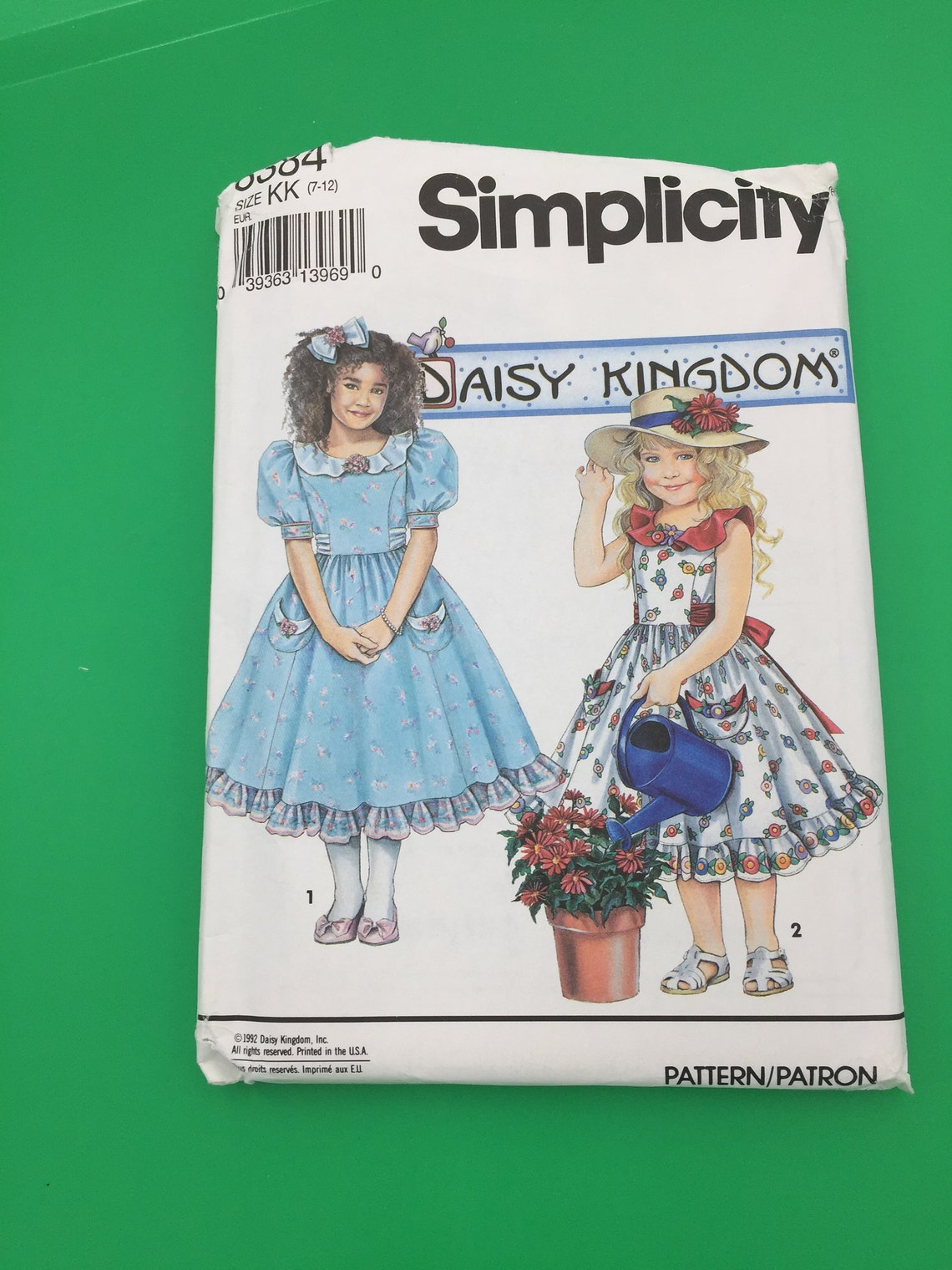 8384 Vintage 1993 Simplicity Daisy Kingdom Sewing Pattern - Etsy
