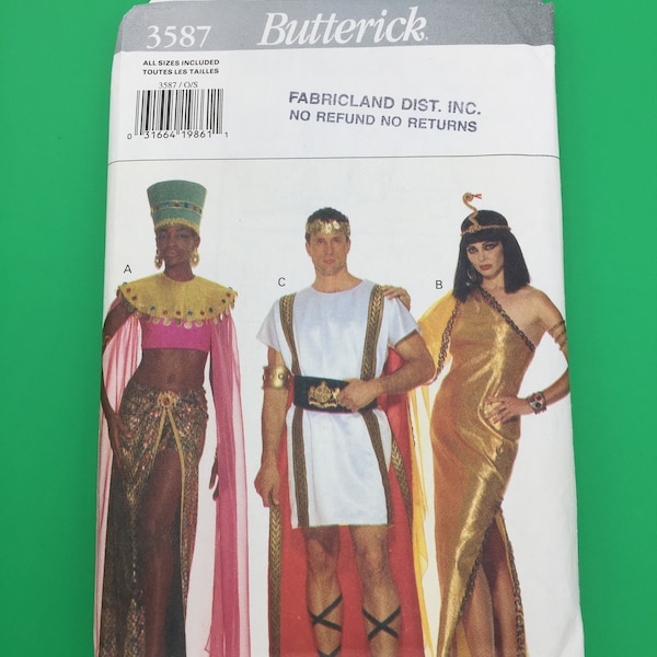 Egyptian Costume Sewing Pattern - Etsy