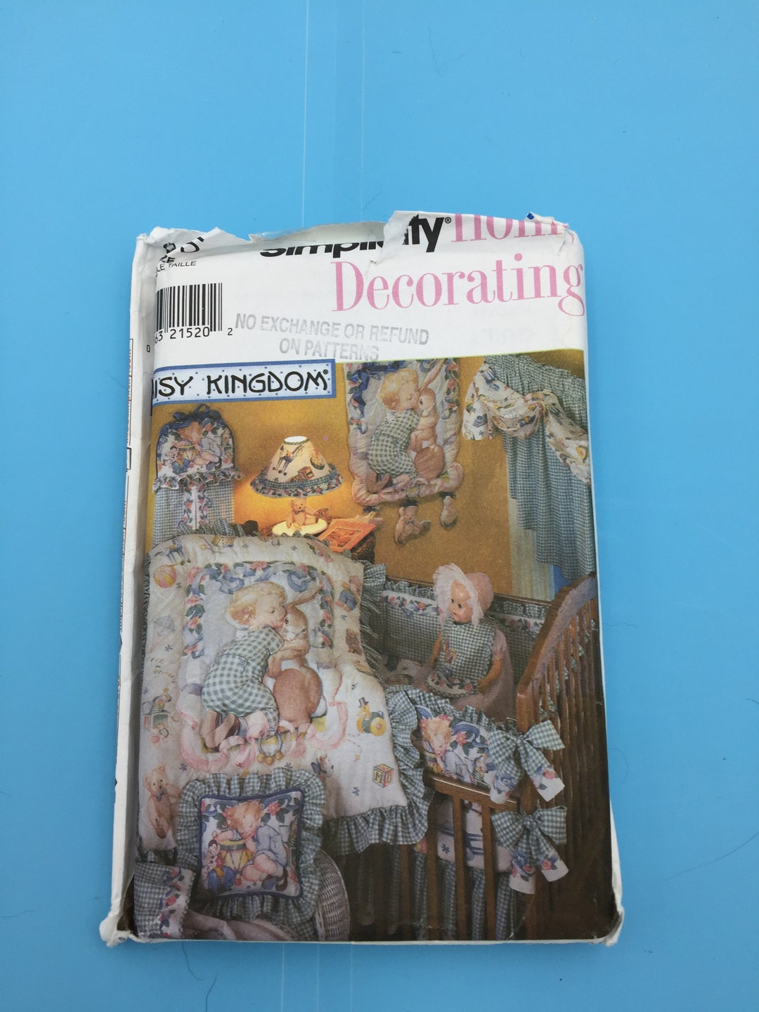 8115 Vintage Simplicity Daisy Kingdom Home Decorating Sewing Pattern ...