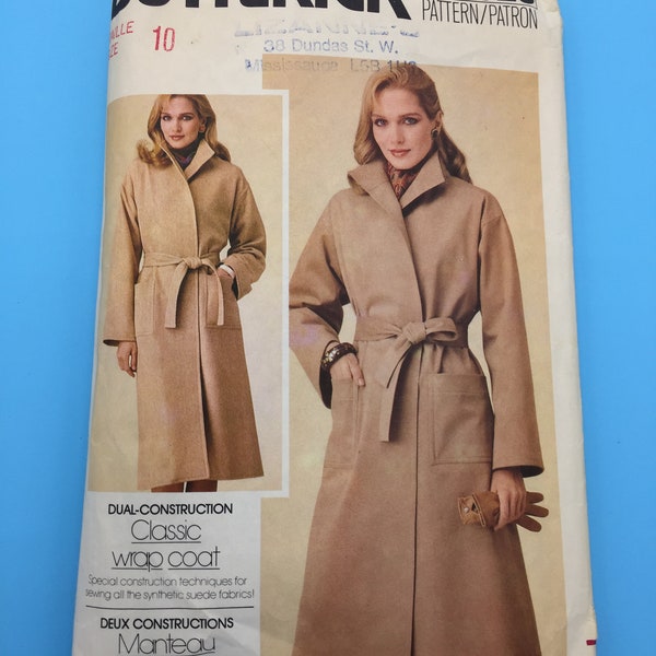 Wrap Coat Pattern - Etsy