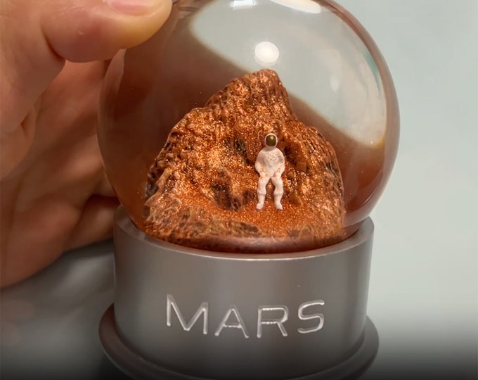 MINI Mars Dust Globe - Etsy
