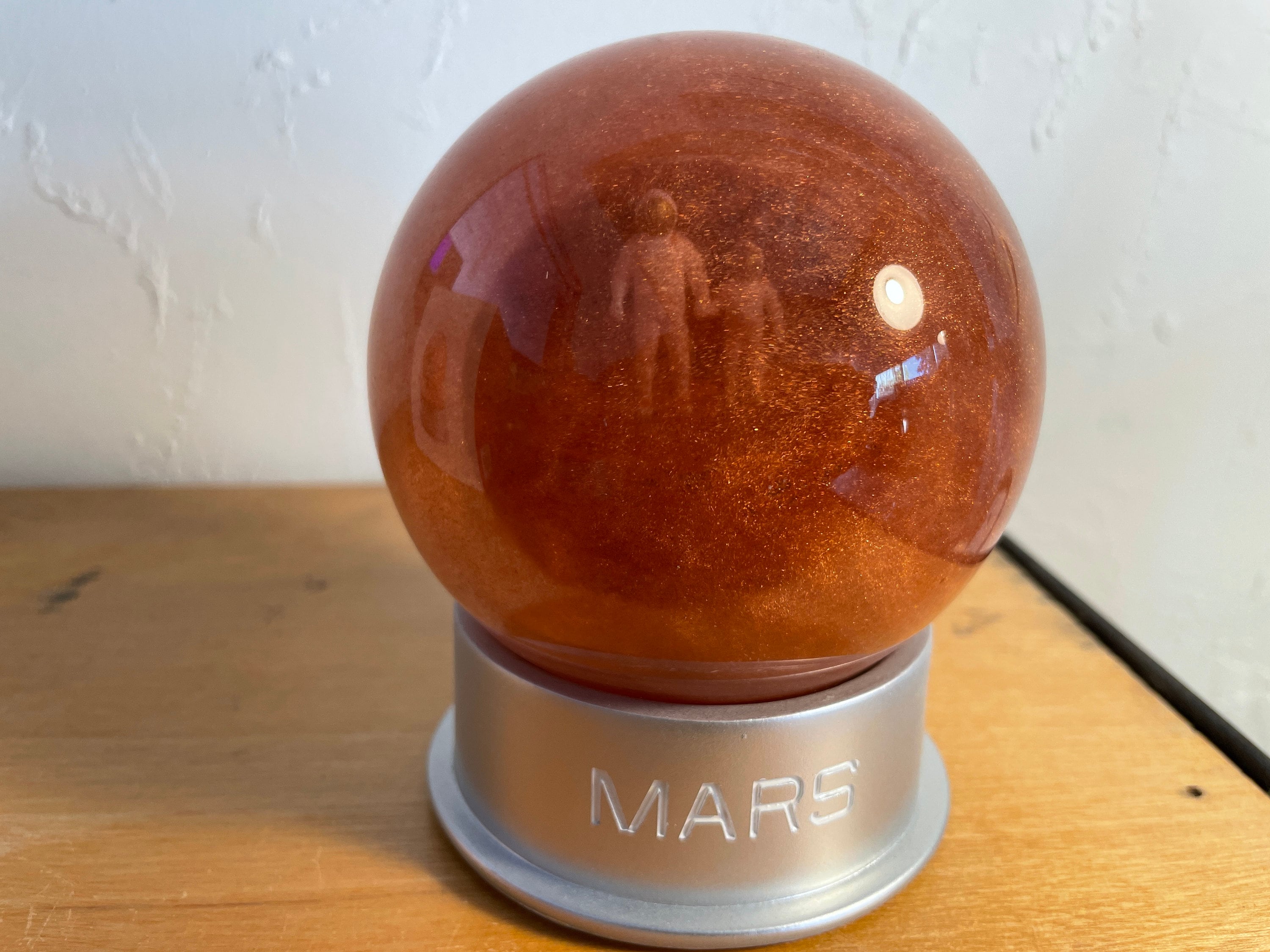 Mars Dust Globe: a Snow Globe With Martian Dust Instead of - Etsy