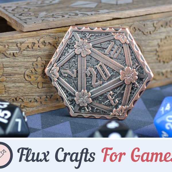 Metal Dnd Inspiration Coin - Etsy