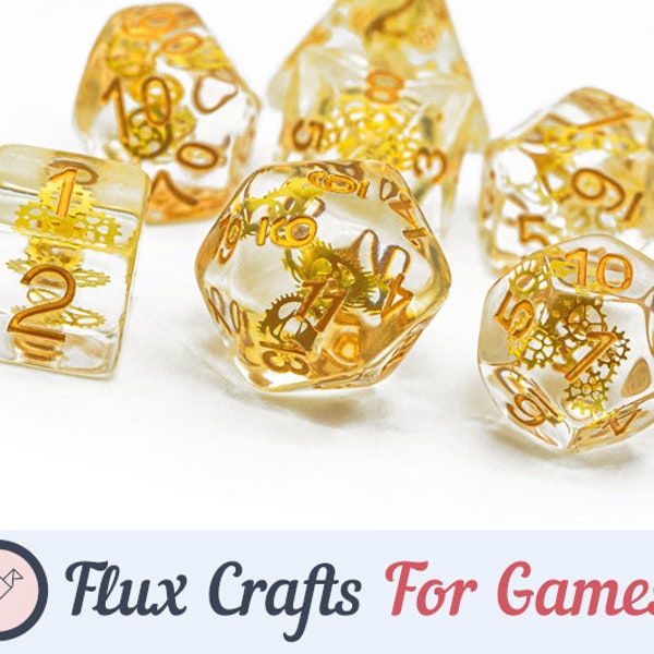 Clear Dice Set - Etsy