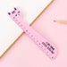 15cm Wood Rulers Clueless Cat Collection Stationery Essentials, Funny ...
