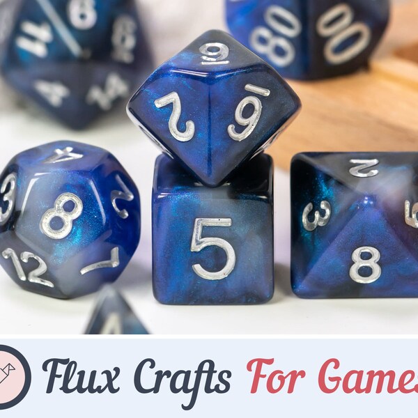 Dice Set Galaxy - Etsy