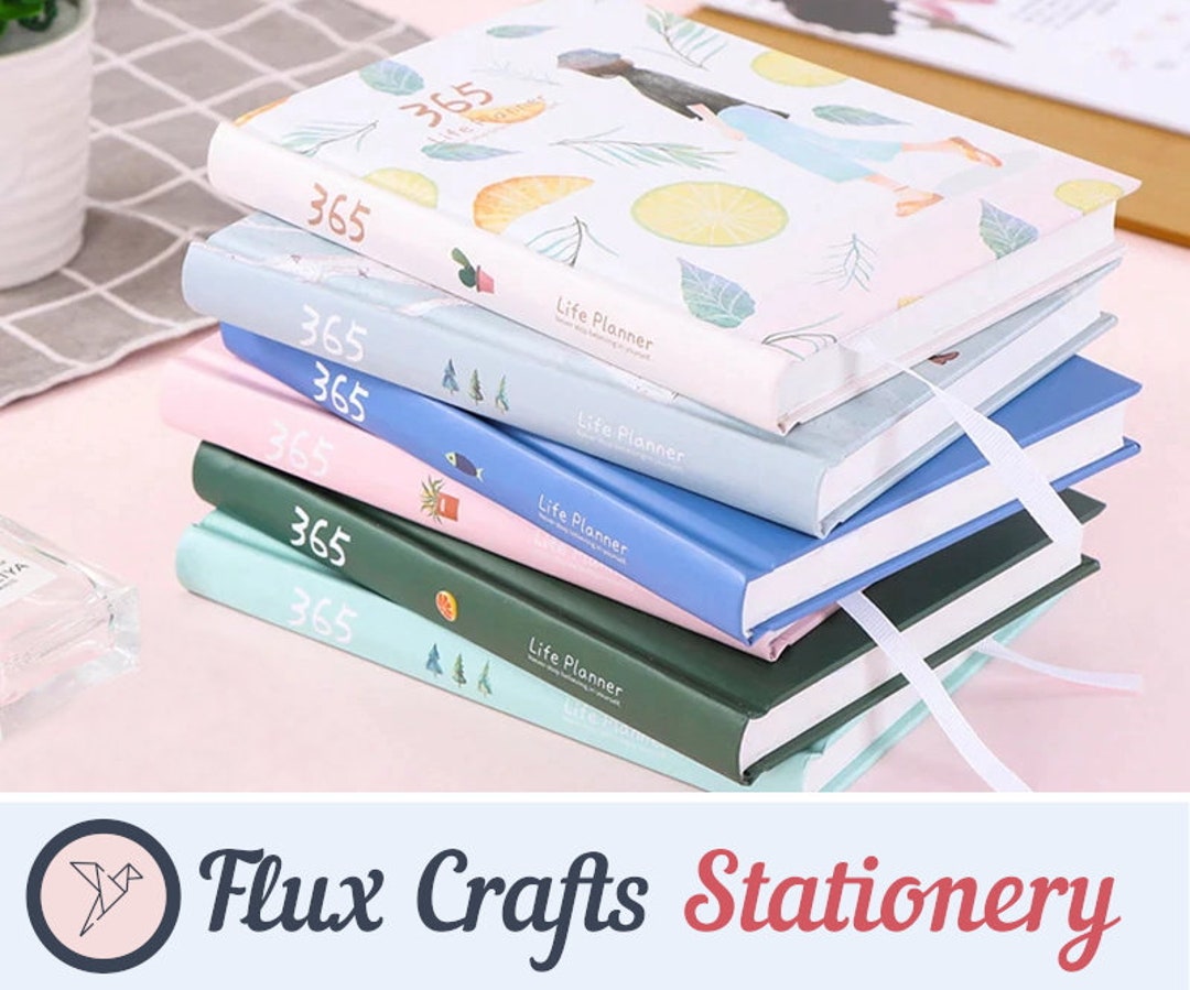 B6 365 Life Planner 'never Stop Believing' Cute Animals, Illustrated ...