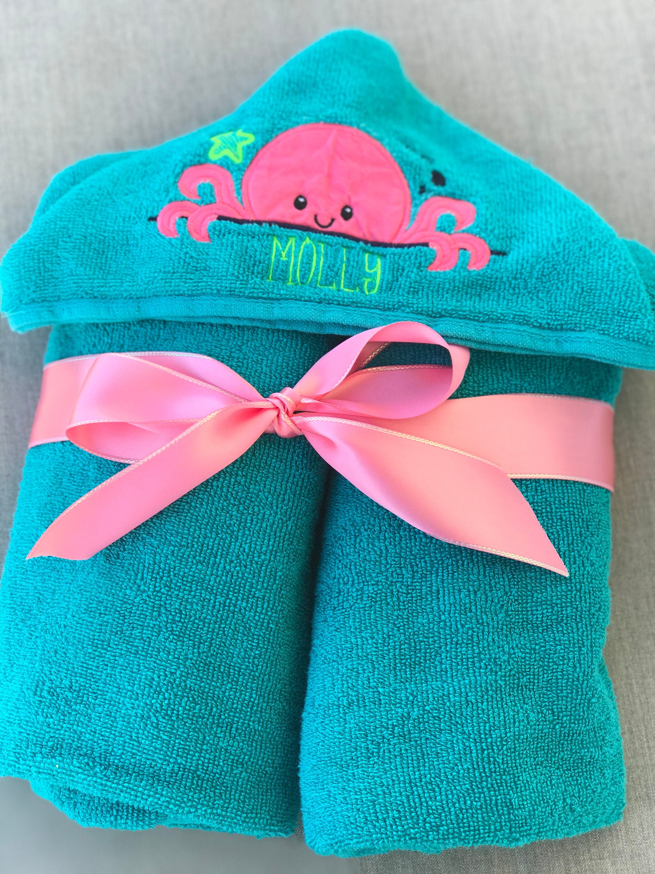 Octopus Hooded Towel - Etsy