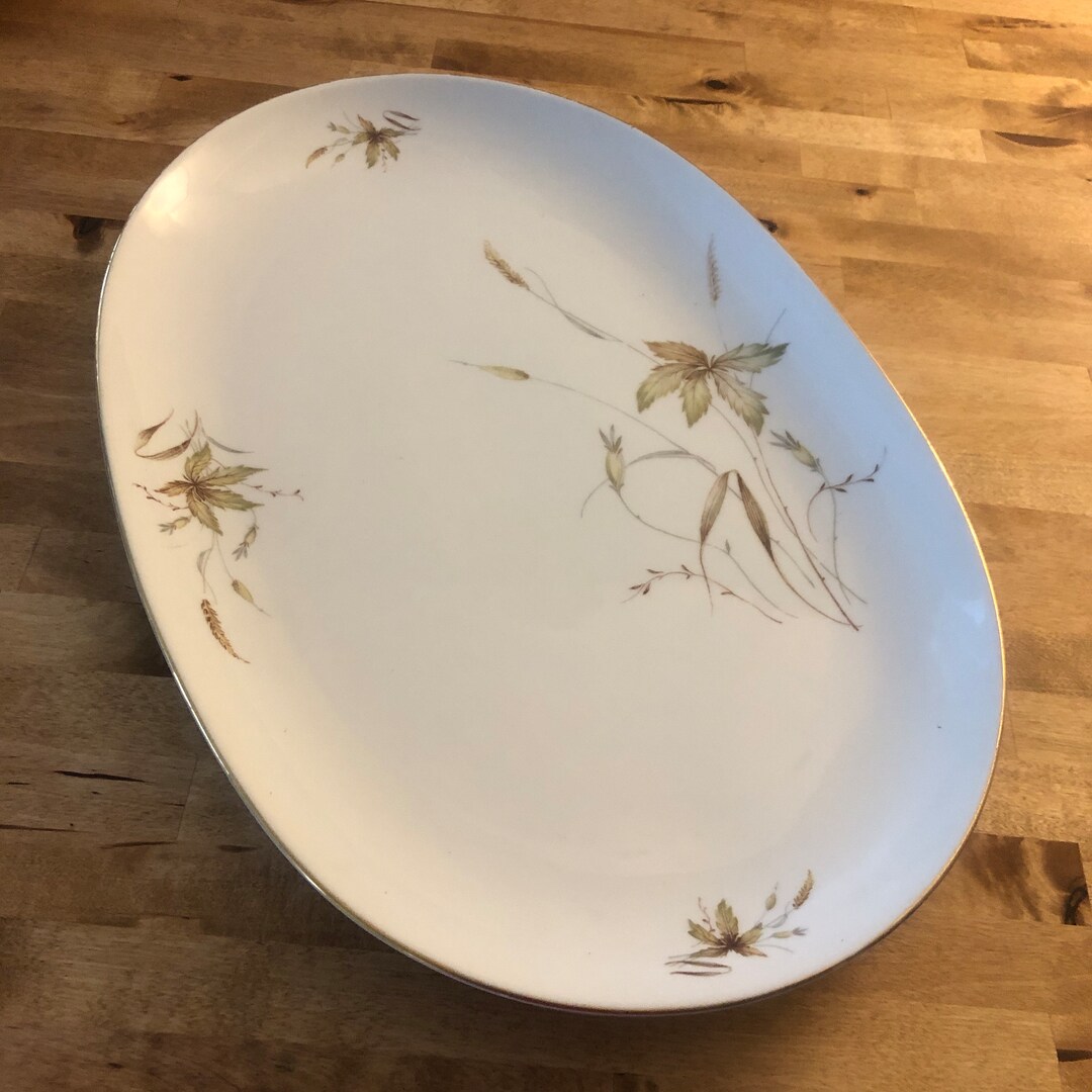 Vintage Bavaria Edelstein, German Porcelain, Aurora Pattern, Organic ...