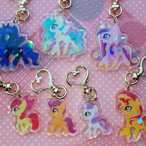 Acrylic Keychains: My Little Pony - Etsy