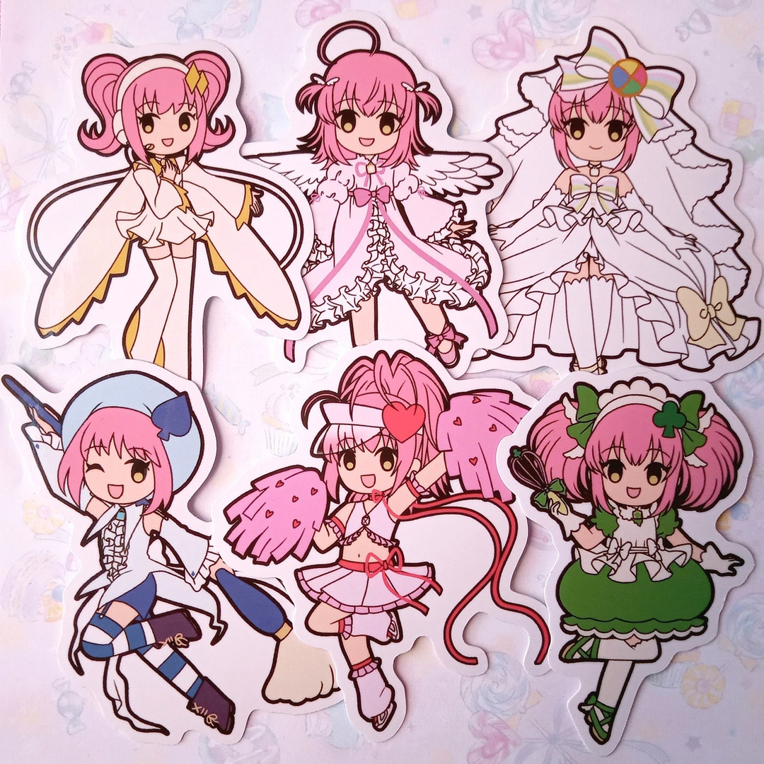 Shugo Chara Vinyl Stickers for Laptop Skateboard Console Water Bottle ...
