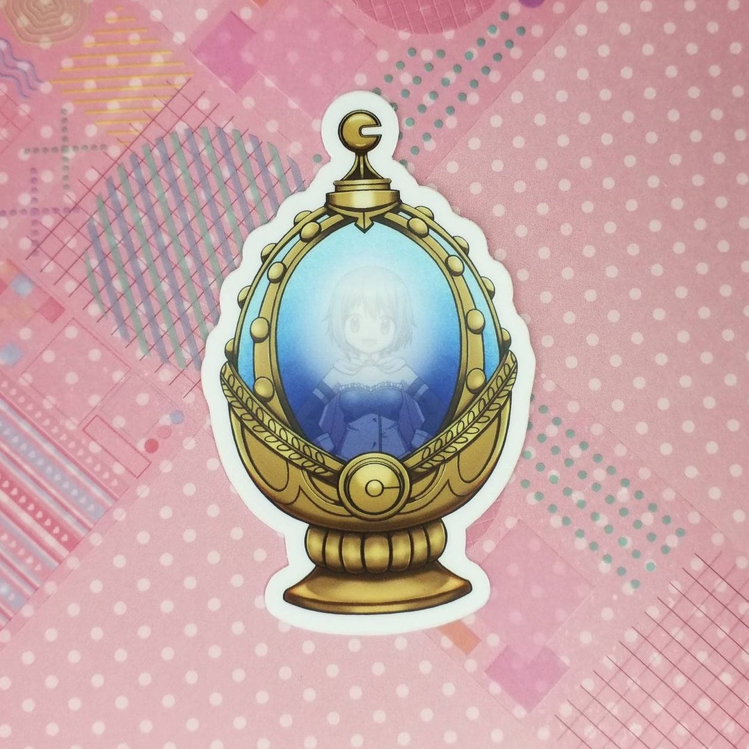 Madoka Magica Sayaka Miki Soul Gem Vinyl Sticker for Laptop Skateboard ...