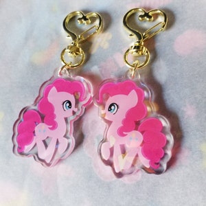 My Little Pony Friendship is Magic Double-sided Acrylic Keychains - Etsy