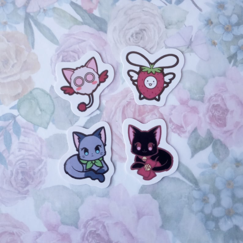 Tokyo Mew Mew Vinyl Stickers for Laptop Car Skateboard Console - Etsy