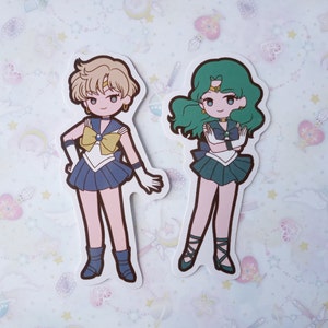 Sailor Moon Vinyl Stickers for Laptop Skateboard Console Water Bottle ...