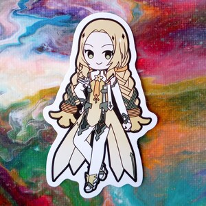 Yuki Yuna is a Hero Vinyl Sticker for Laptop Skateboard Console Water ...