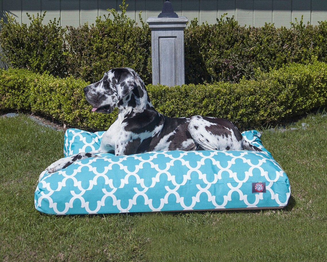 Personalized Rectangle Style Dog Bed Durable Bedding - Etsy