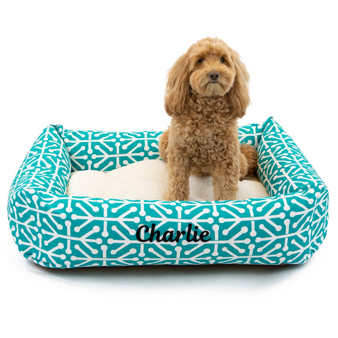 Dog Bed, Personalized Dog Bed, Custom Dog Bed, Washable Dog Bed, Dog ...