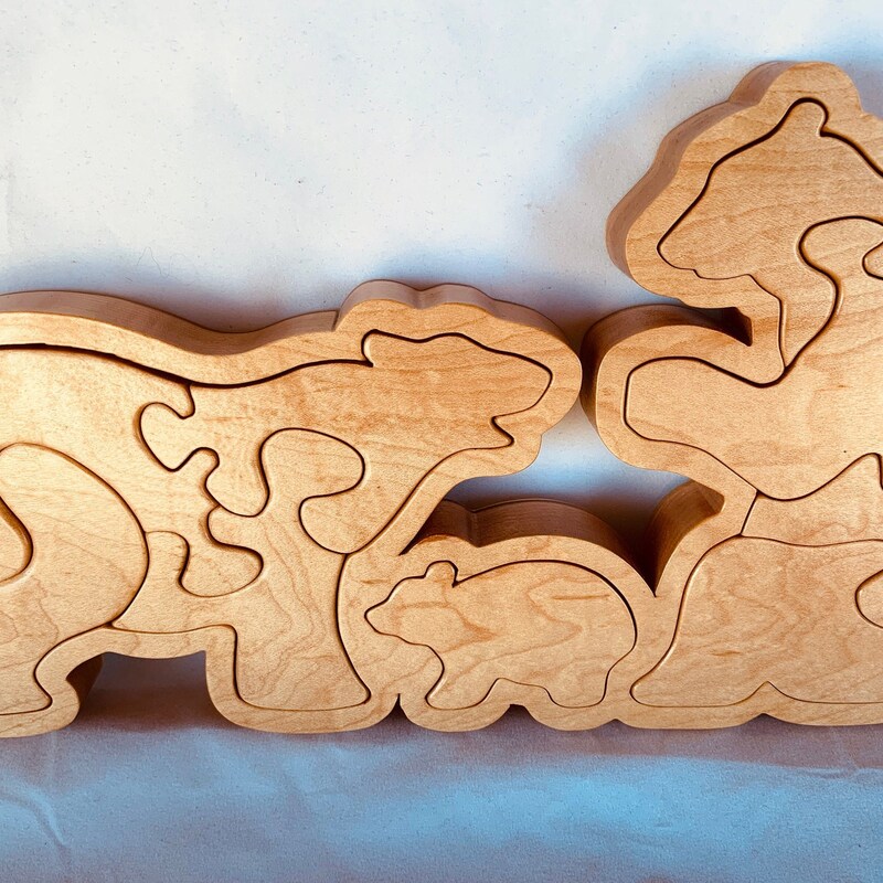 Polar Bear Puzzle - Etsy