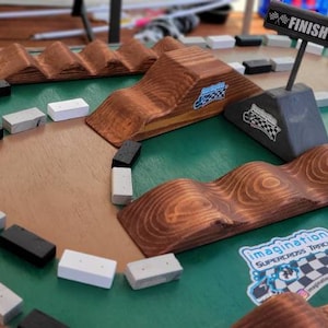 Motocross Track Table, Wooden Toys, Birthday Present, Dirt Bike Track ...