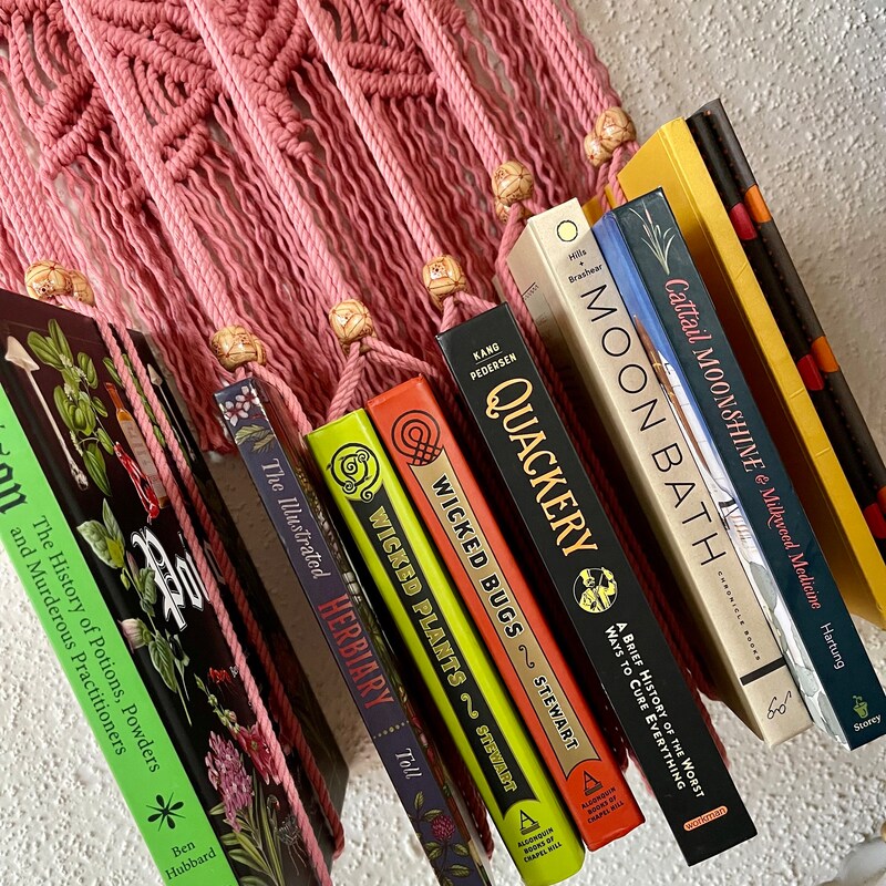 Macrame Book Shelf - Etsy