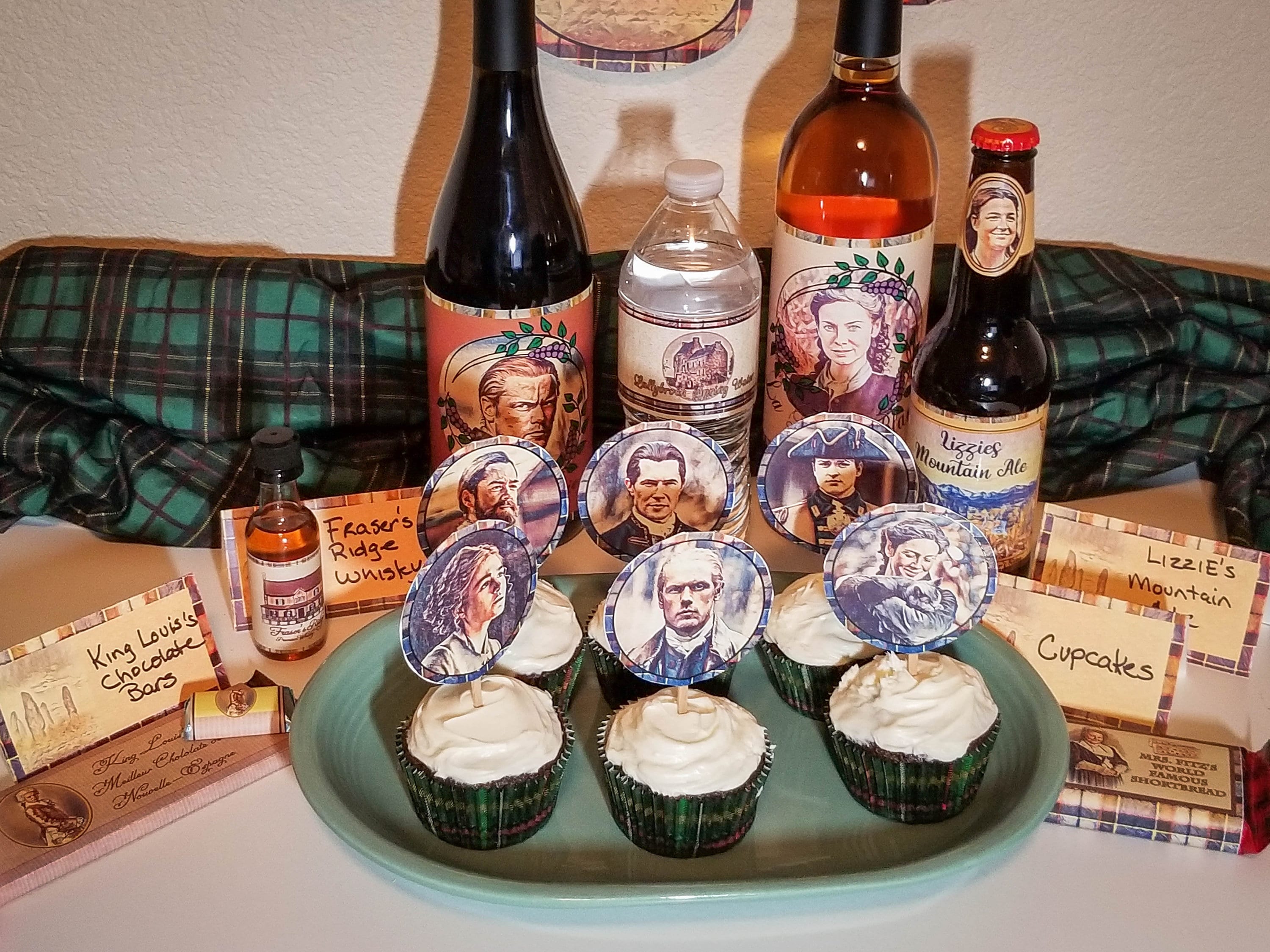 Outlander Inspired Watch Party Decoration Bundle PDF **for Digital ...