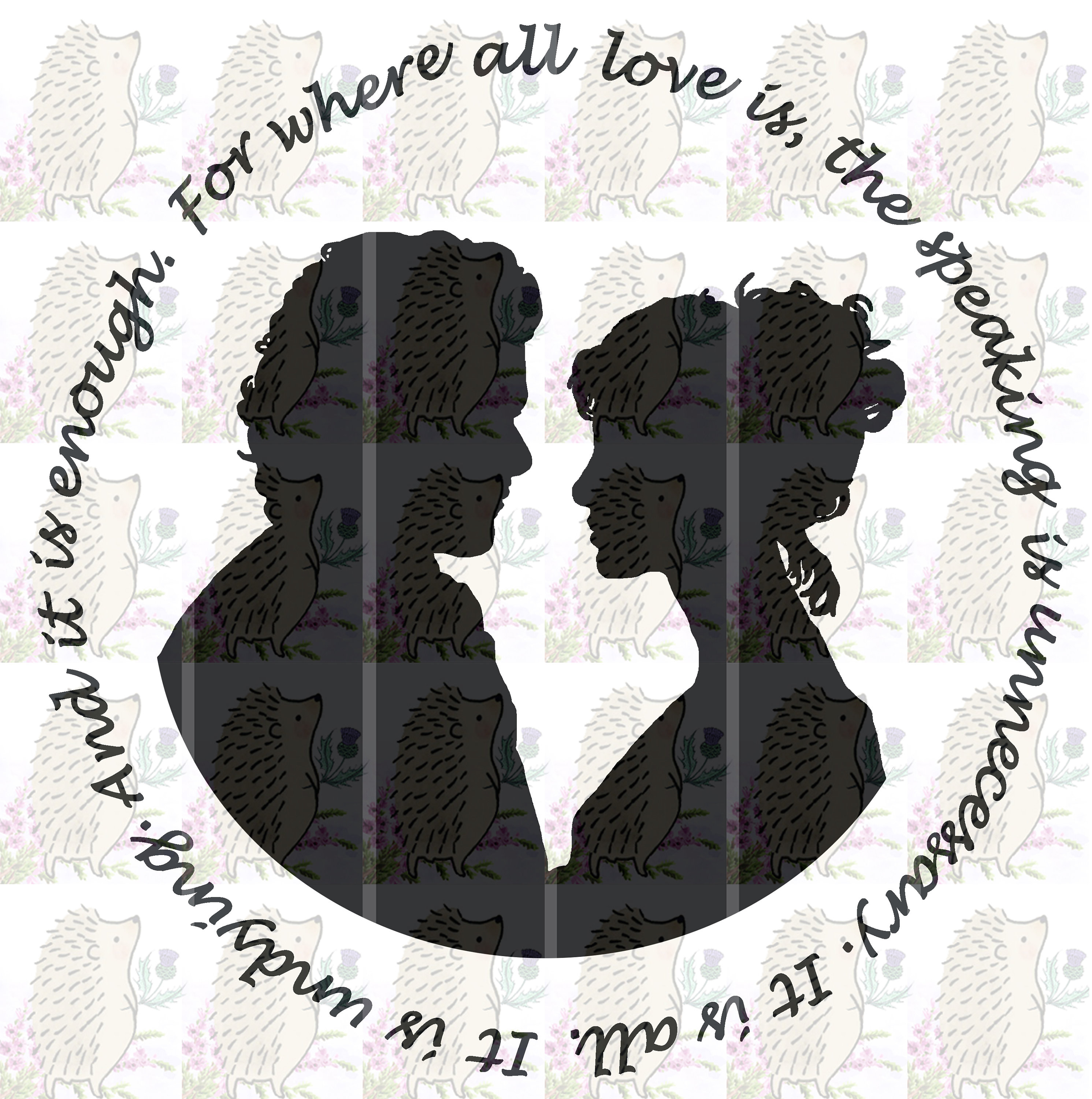 Outlander Jamie & Claire for Where All Love SVG Png Pdf Jpg - Etsy ...